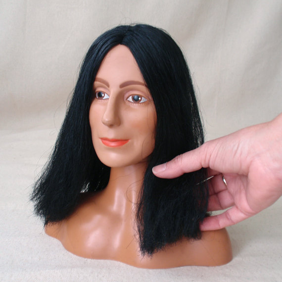 Herbie's World of Kitsch & Toys: VINTAGE 1977 CHER MAKEUP STYLING HEAD