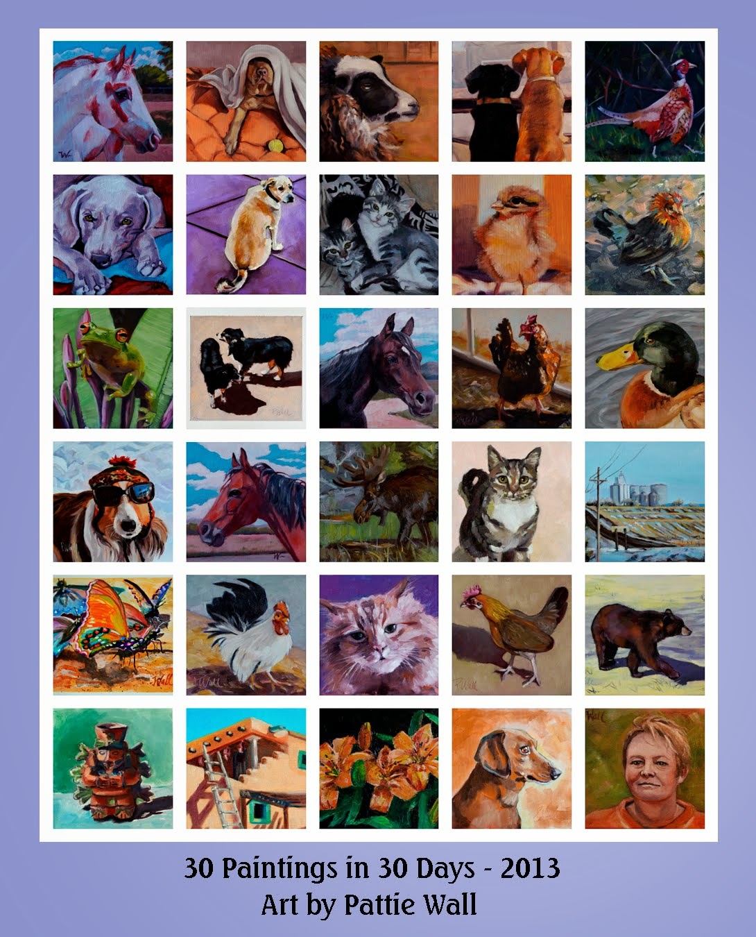 Dust Off the Butterfly: DAY 7 of 30 Paintings in 30 Days