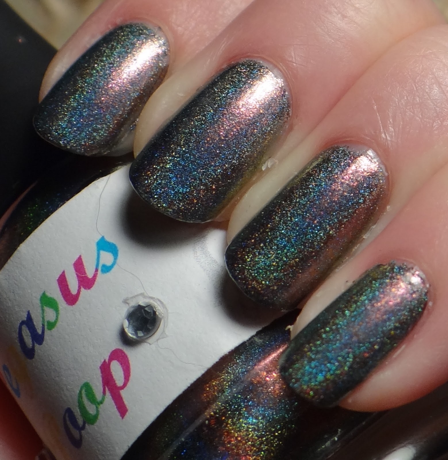 Lacquer Ninja: Glitters and Bubbles: Pegasus Poop