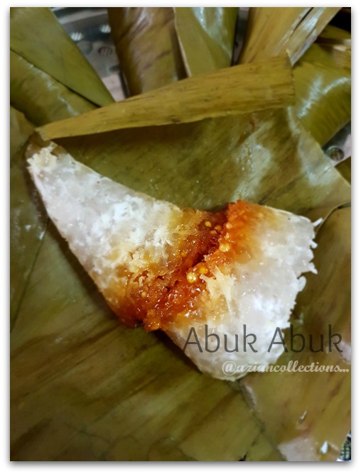 Azian Collections: Abuk Abuk...kuih tradisional....