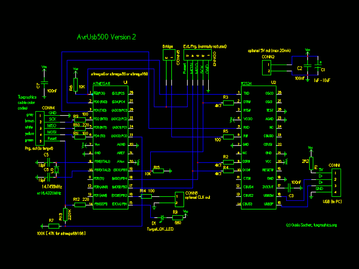 Programmer Isp Avr Stk500 Untuk Mikrokontroler Atmel