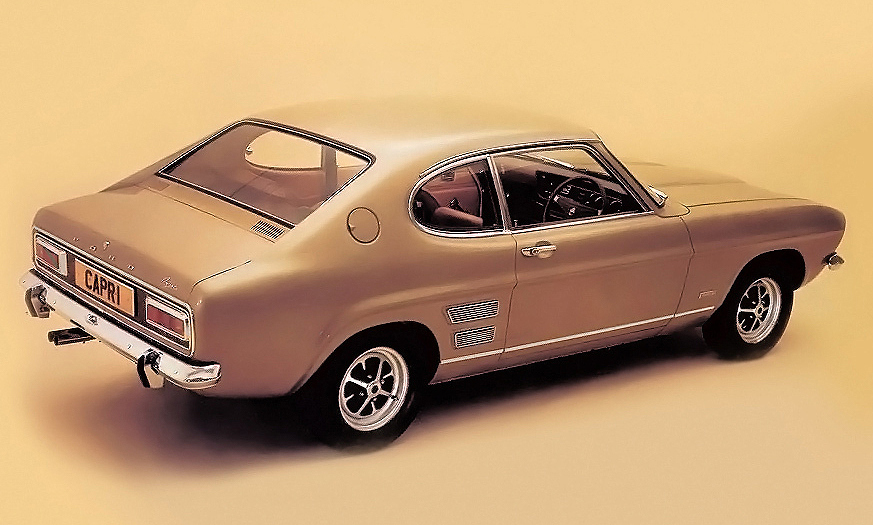 Medio siglo de deportividad europea: el Ford Capri cumple 50 años ...