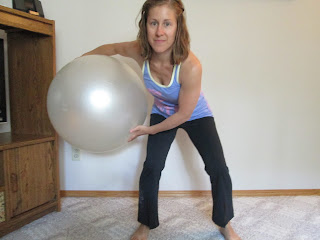 Your World: Healthy and Natural: Tabata Tuesday - Stability Ball Workout