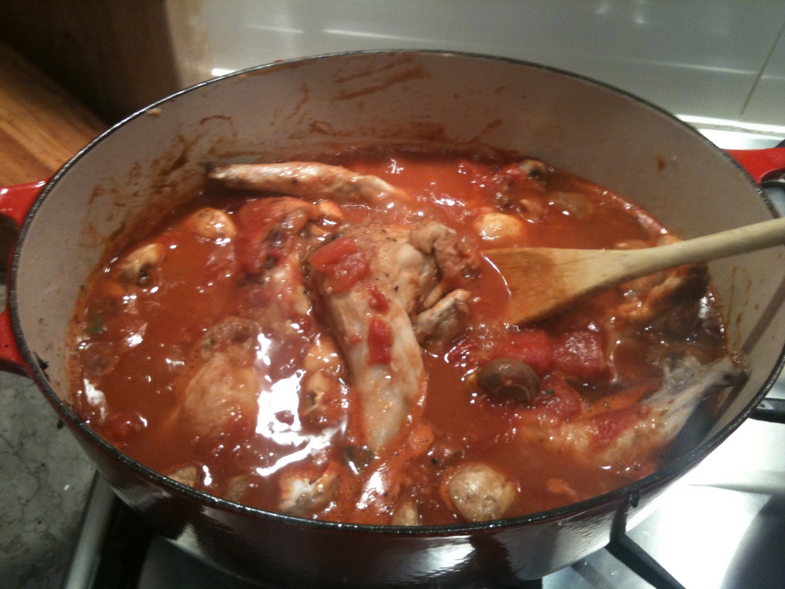 Your Local Markets: Recipe - Rabbit Cacciatore