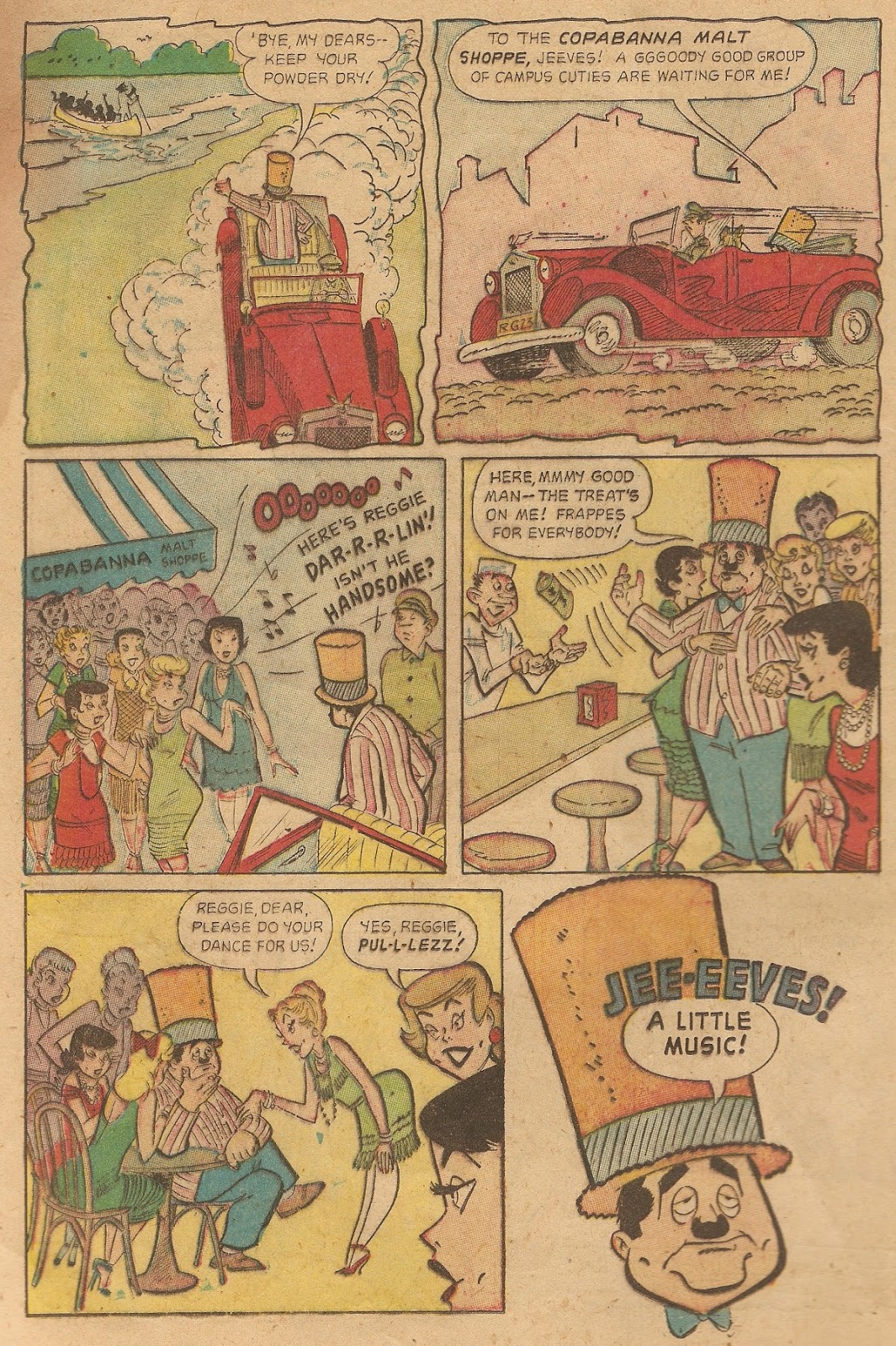 Four-Color Shadows: Reggie Van Gleason III-Jackie Gleason Comics-1955