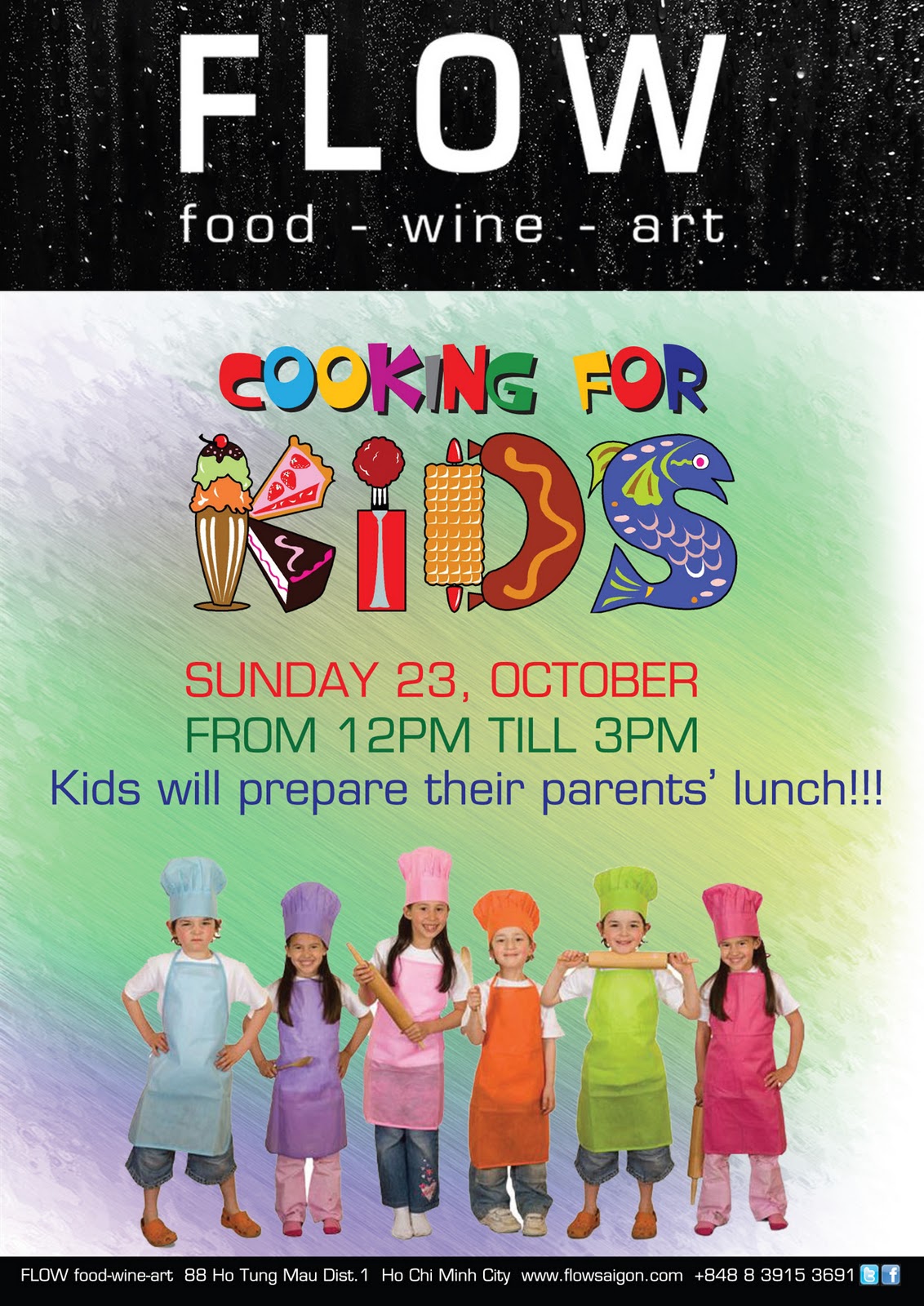 Flow Food Wine Art: Cooking With Kids