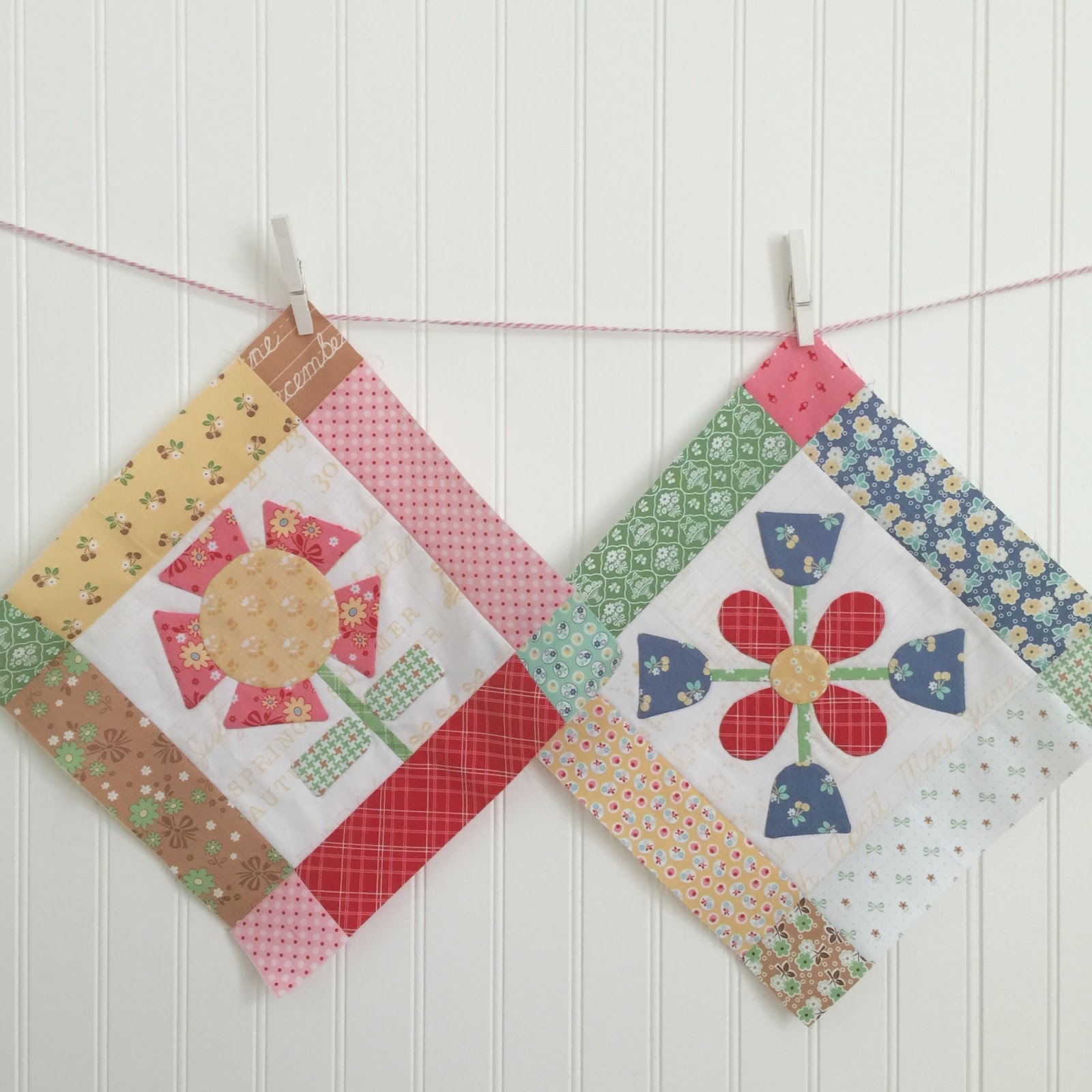 Bee In My Bonnet: BLOOM Sew Along - Week Two - Block Two!!