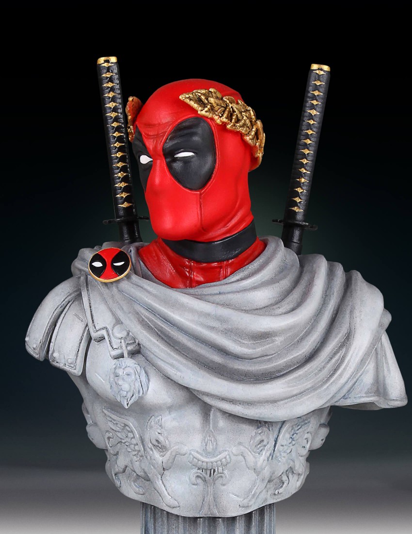 The Blot Says...: Caesar Deadpool Classic Marvel Mini Bust by Gentle Giant