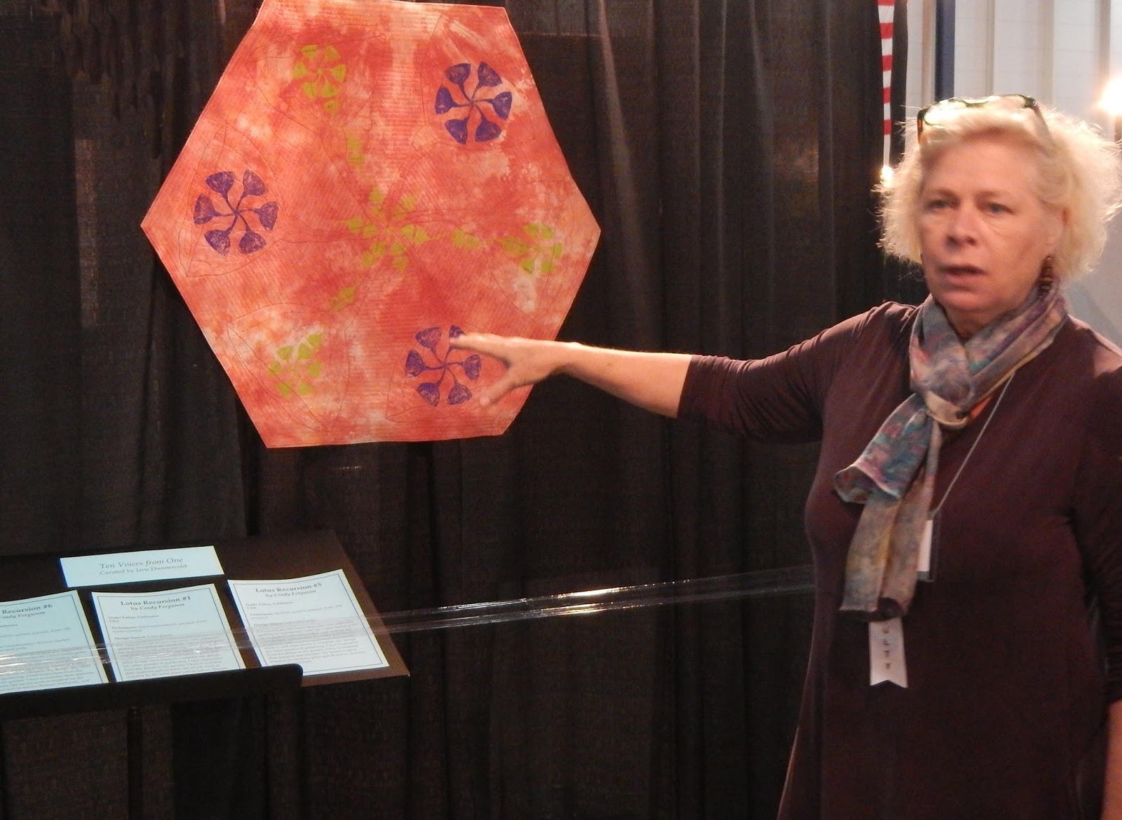 ART CLOTH MASTERY PROGRAM 2014: TEN VOICES FROM ONE: Cindy Ferguson