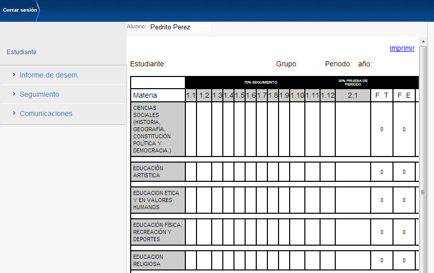 7 Pasos para consultar tus calificaciones. ~ Institución Educativa La ...