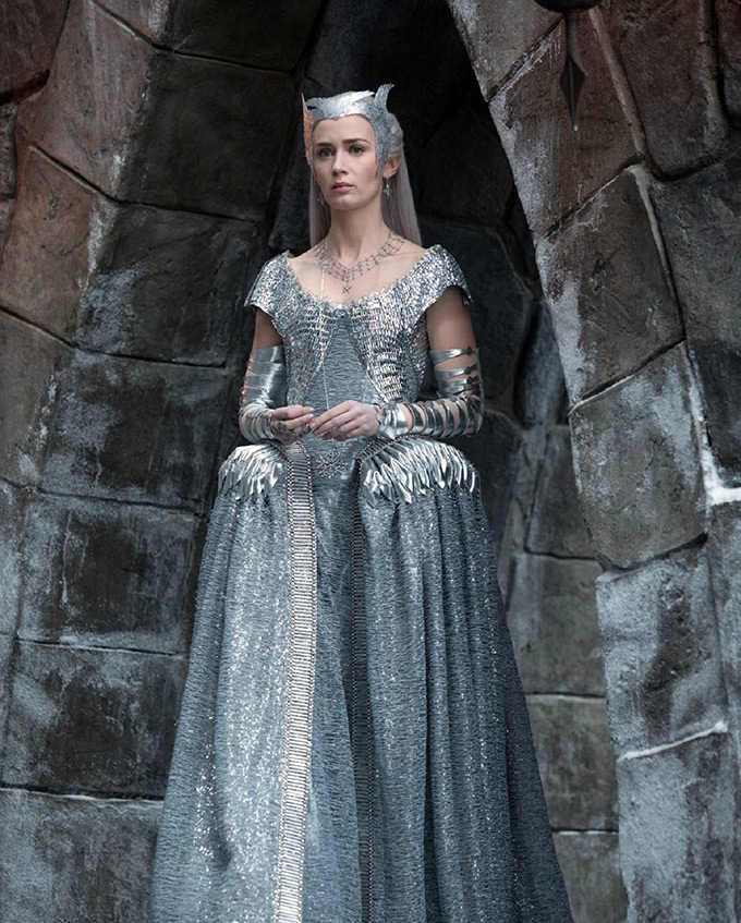 Spinning Straw Into Gold: Snow Queen and the Huntsman?