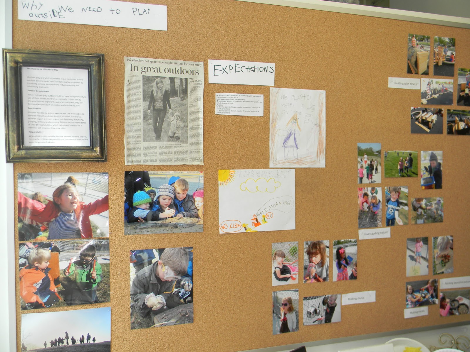 The Wonderful World of Kindergarten: Making learning visible with ...