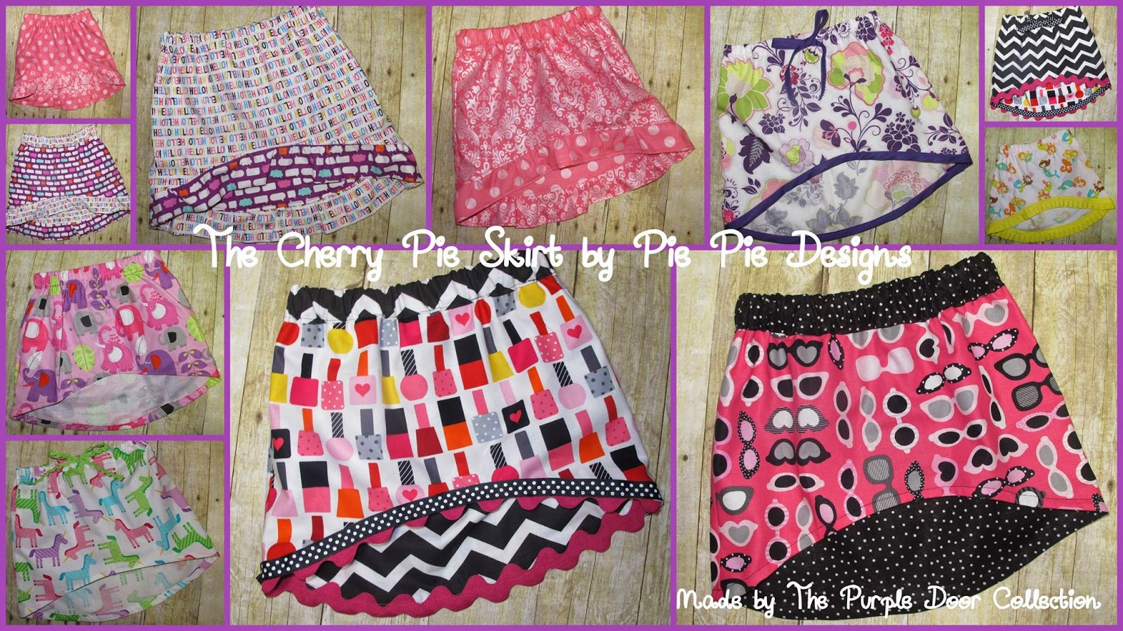 PiePie Designs: PiePie Designs Cherry Pie Skirt Pattern