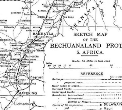 Big Blue 1840-1940: Bechuanaland Protectorate - A closer look at the stamps