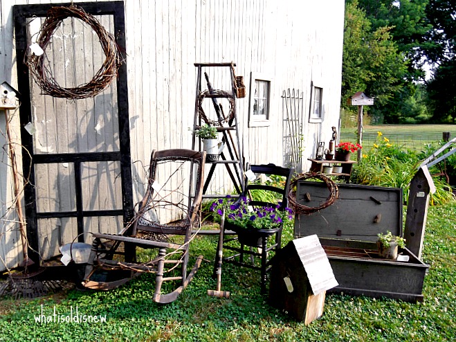 What's Old Is New: Barn Sale-Distressed Furniture & Vintage Goodies