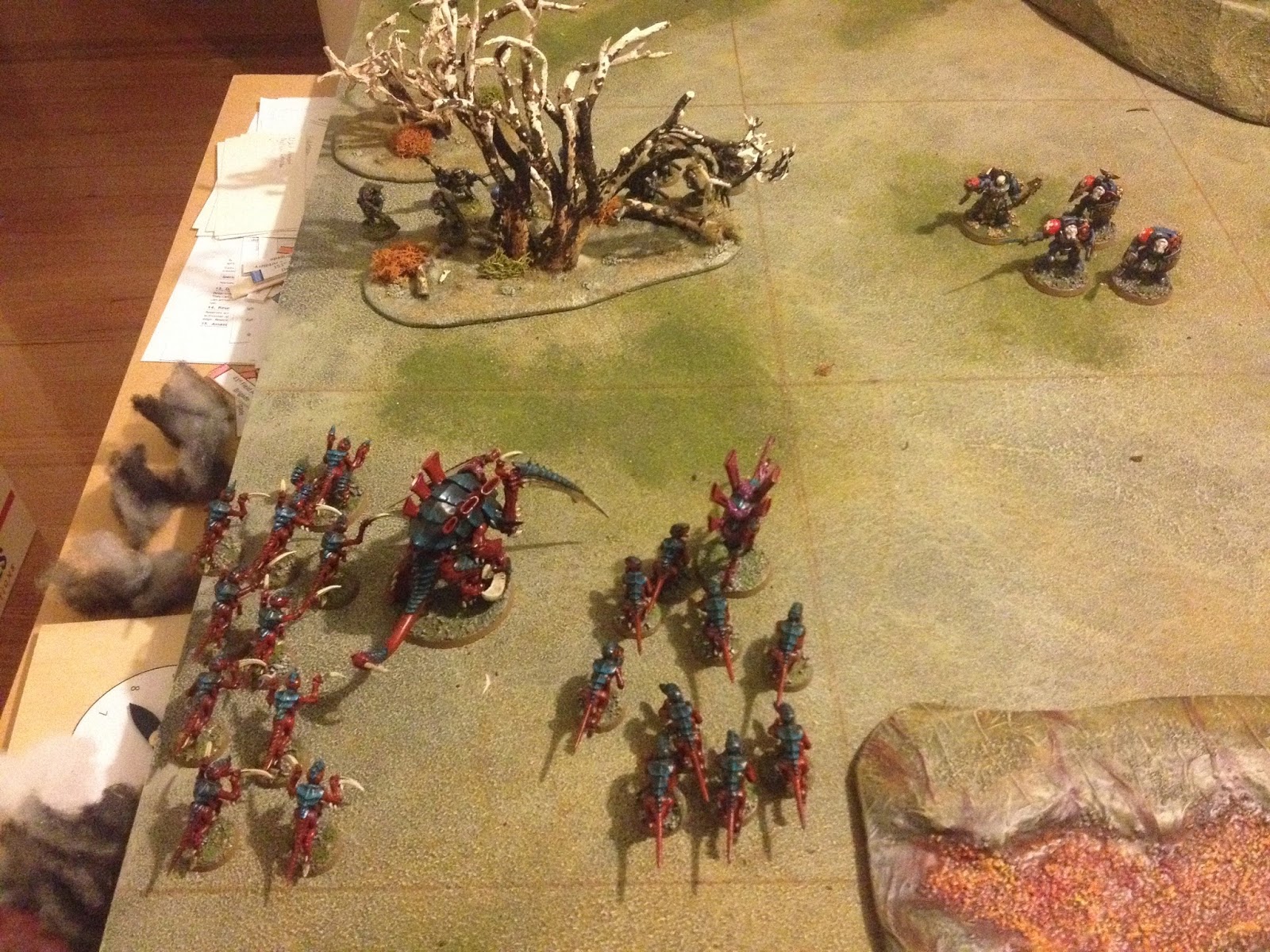 Grid based wargaming - but not always: More grid-based SciFi Wargame