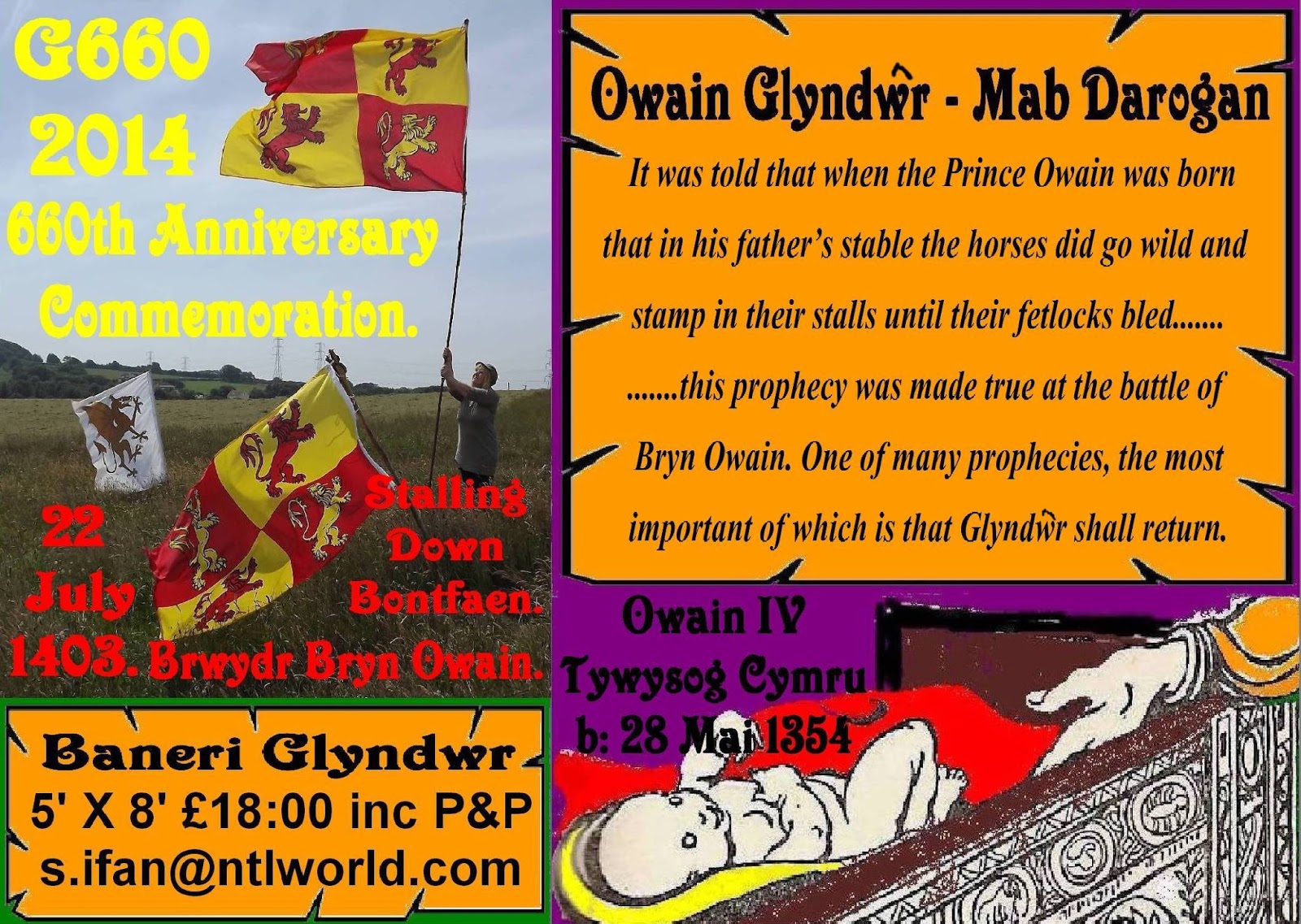 GLYNDWR 660: 1354 - 2014 Blwyddyn Goffa Genedigaeth Owain Glyndwr ...