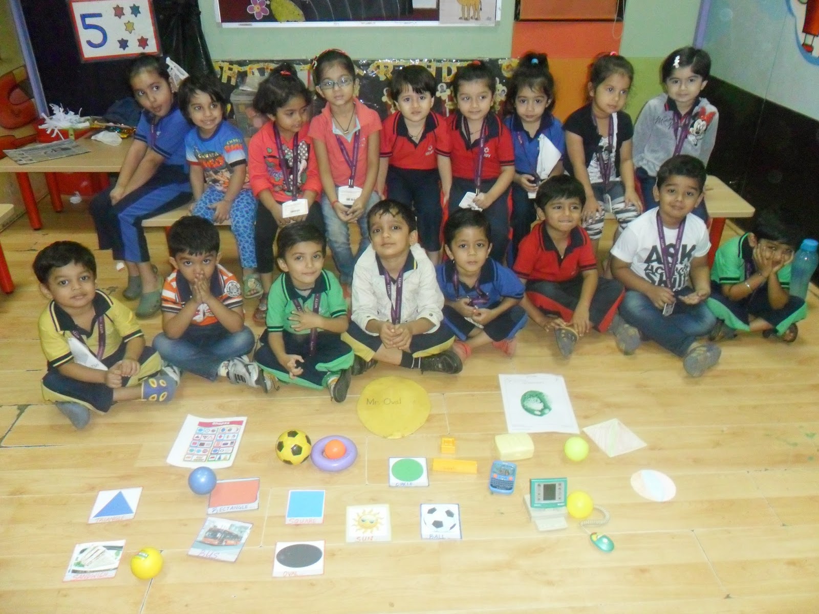 On the top of the World...: "Shape Parade Day" Celebration Nursery ...