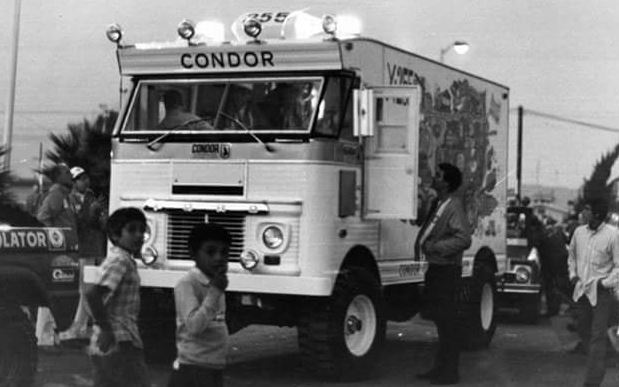 Just A Car Guy: 1970 off road Condor motorhome at the Mint 400