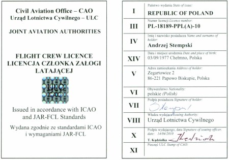 Climb Indicator - moje wzloty i upadki...: Licencja PPL(A) w ręku