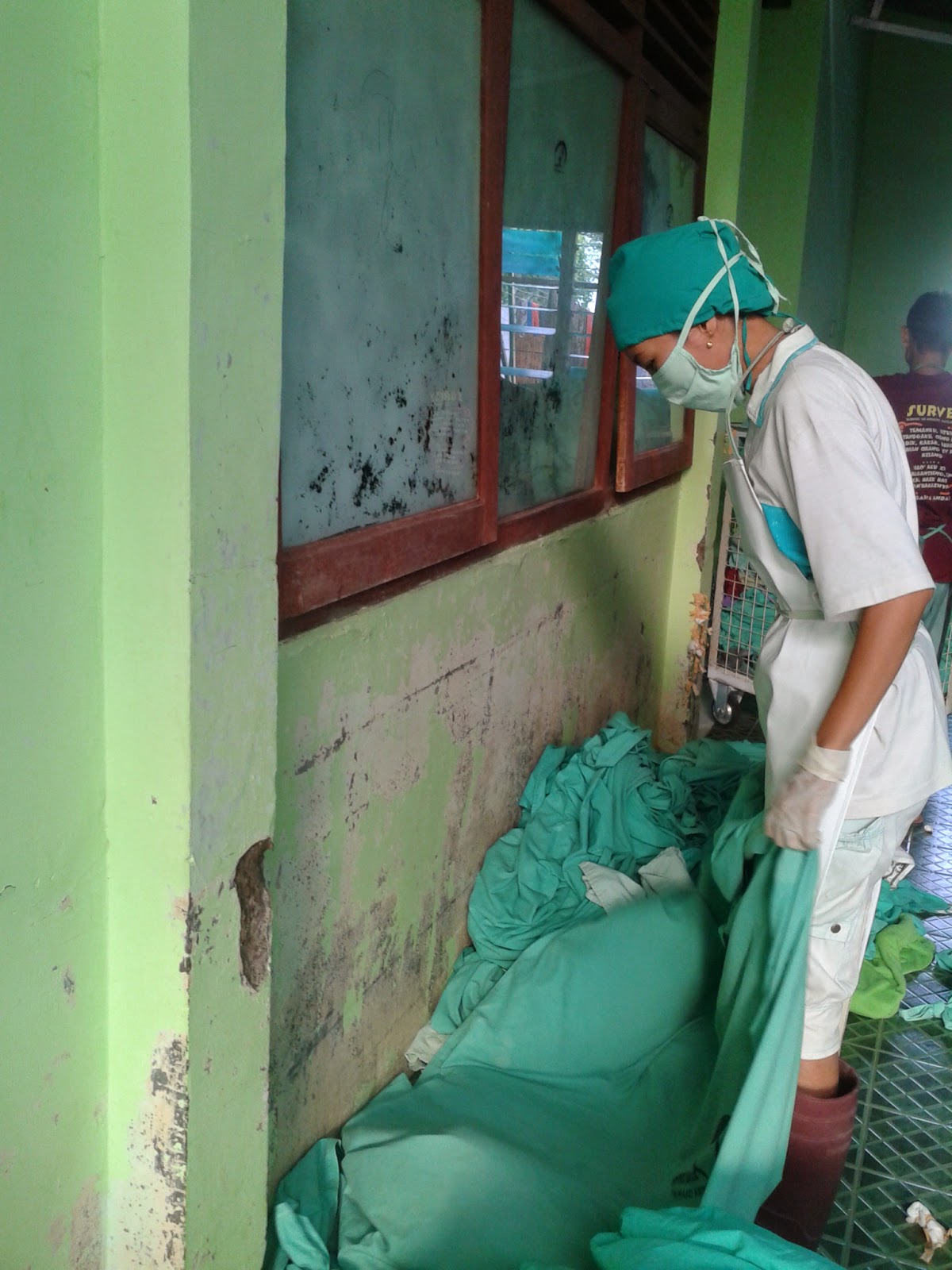 Ika Apriani Nurlely: Pengolahan Linen Rumah Sakit