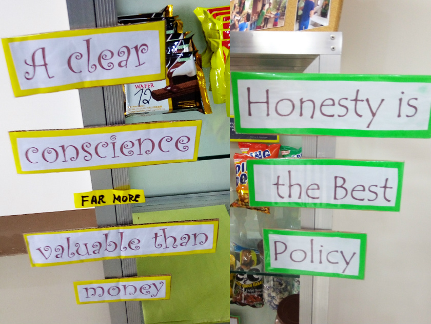 Honesty Store: Selling for a Purpose - My Thoughts @ 23