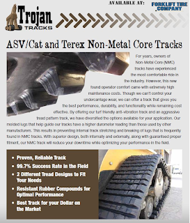 Forklift Tire Company: How to Accurately Measure Rubber Tracks