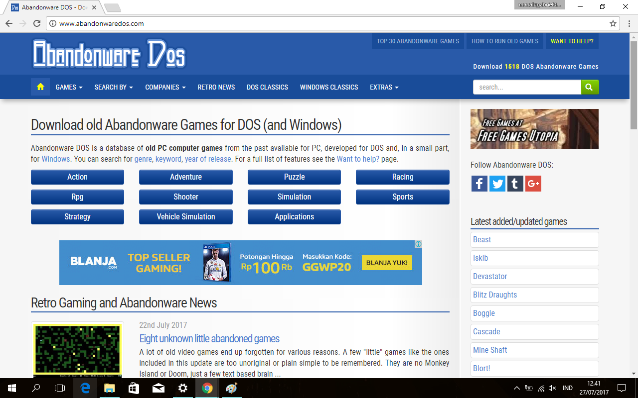 Nostalgia dengan Game-game PC Lawas, Download di 4 Situs ini (Legal and ...