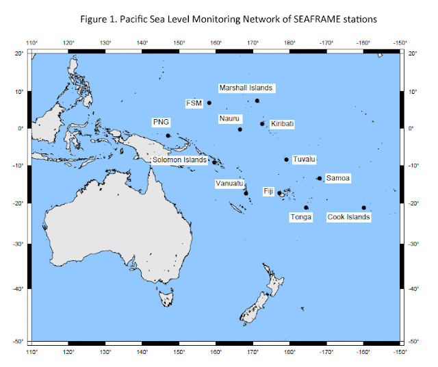 SEA LEVELS - PACIFIC ISLANDS