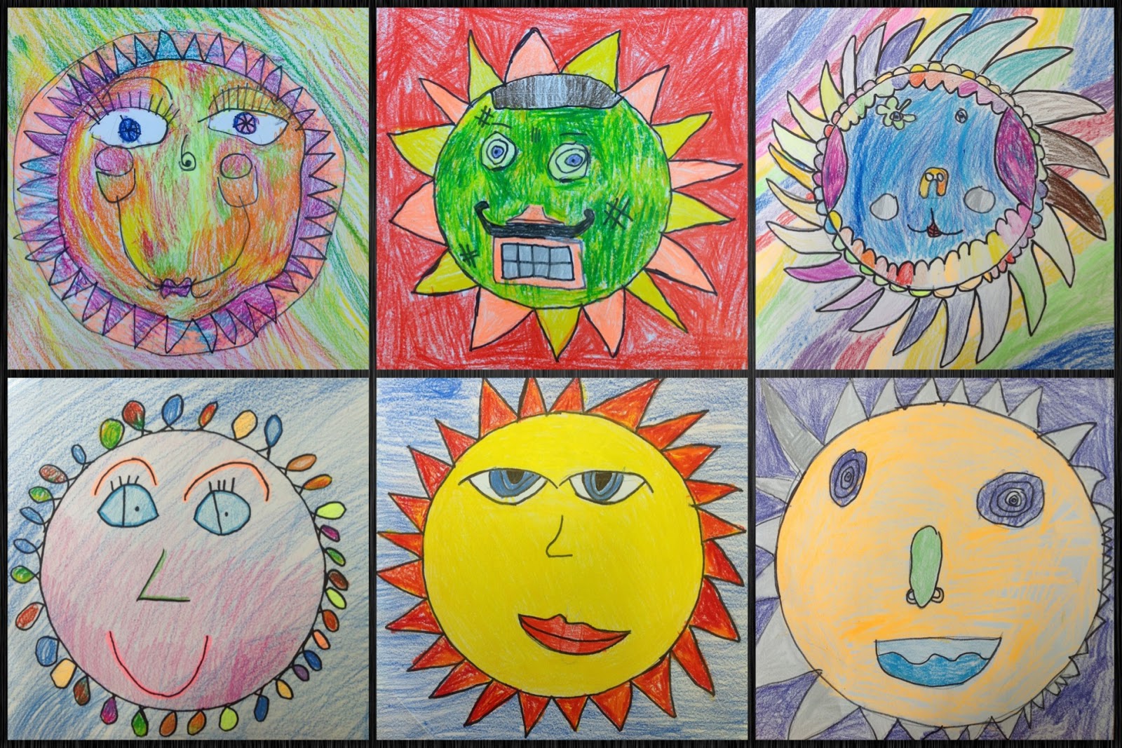 BES Art: Sun Faces