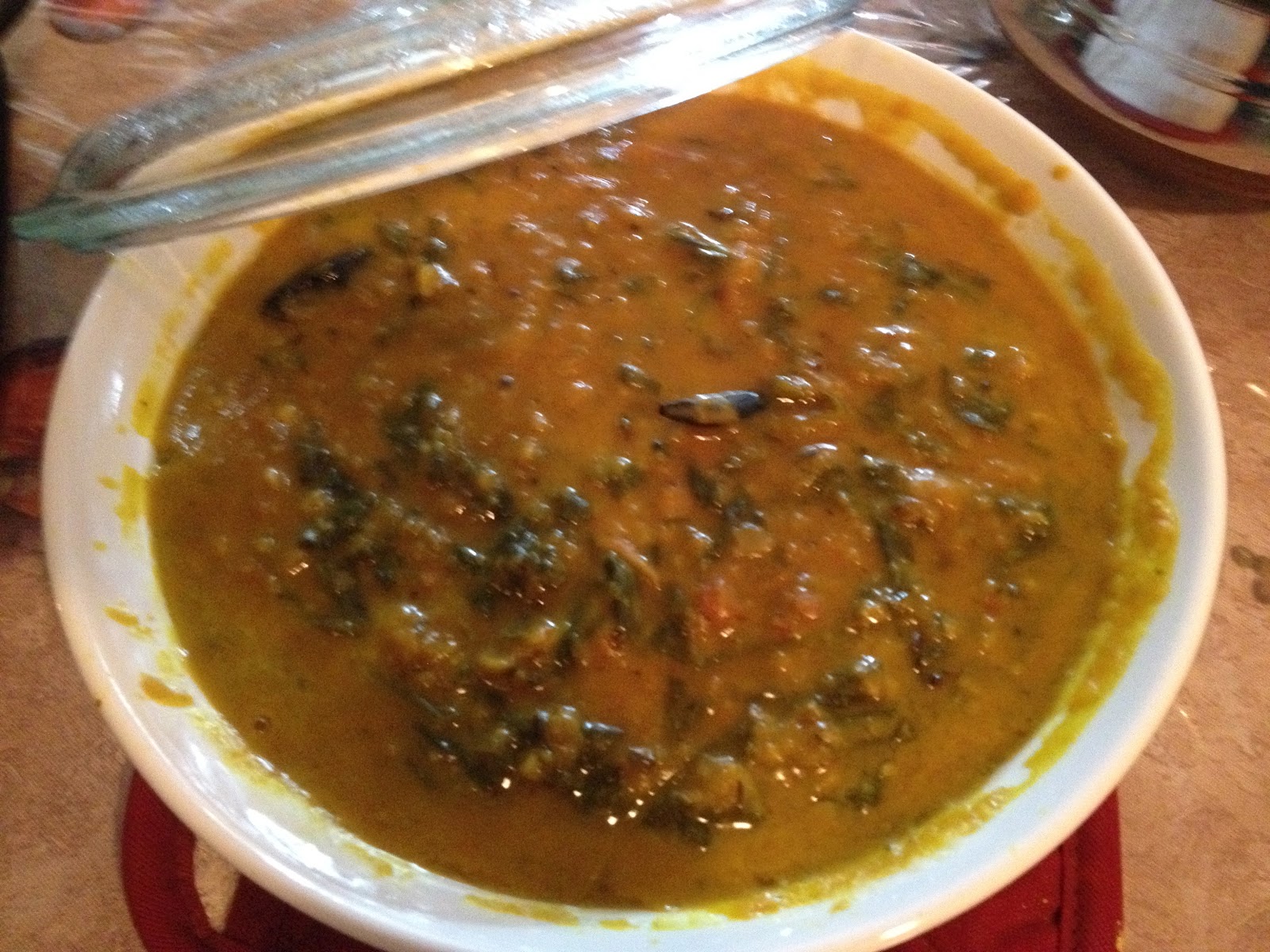 Palakoora Pappu / Spinach Dal / Palak Dal