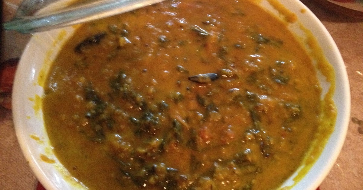 Palakoora Pappu / Spinach Dal / Palak Dal