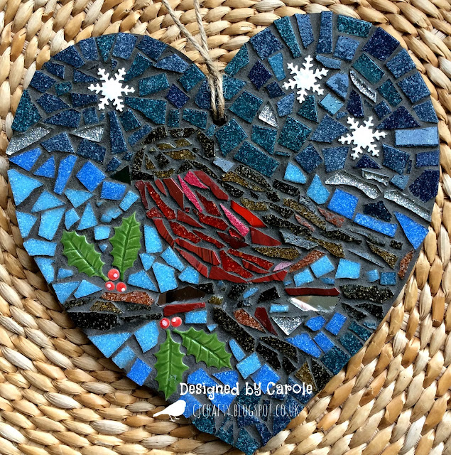 Craftilicious Creations: * Robin Mosaic