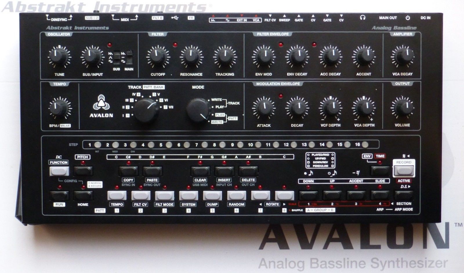 MATRIXSYNTH: Abstrakt Avalon Synthesizer (303 clone)