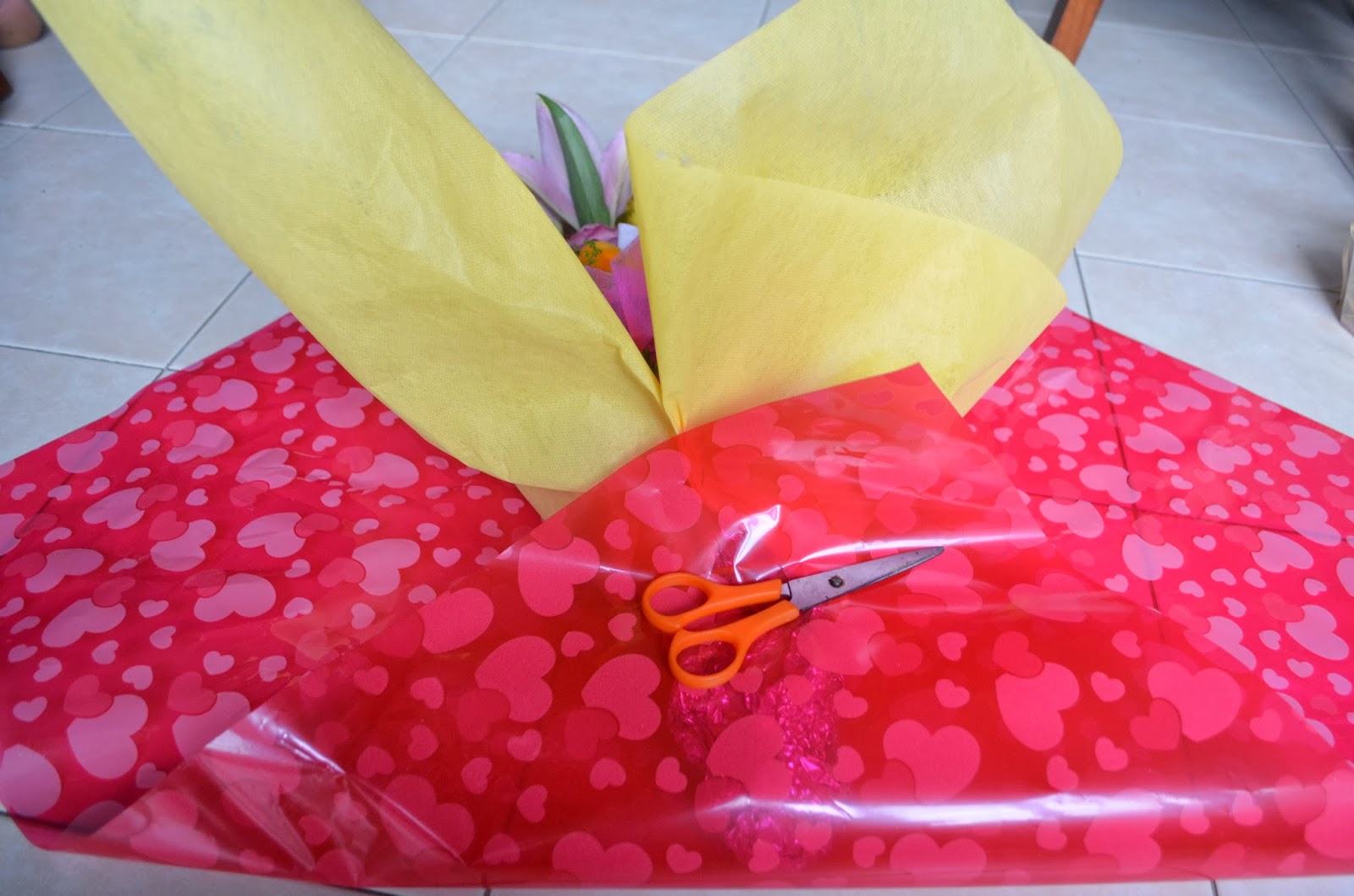 from my garden: Bunga Konvo ( How to make a Flower Bouquet For a ...