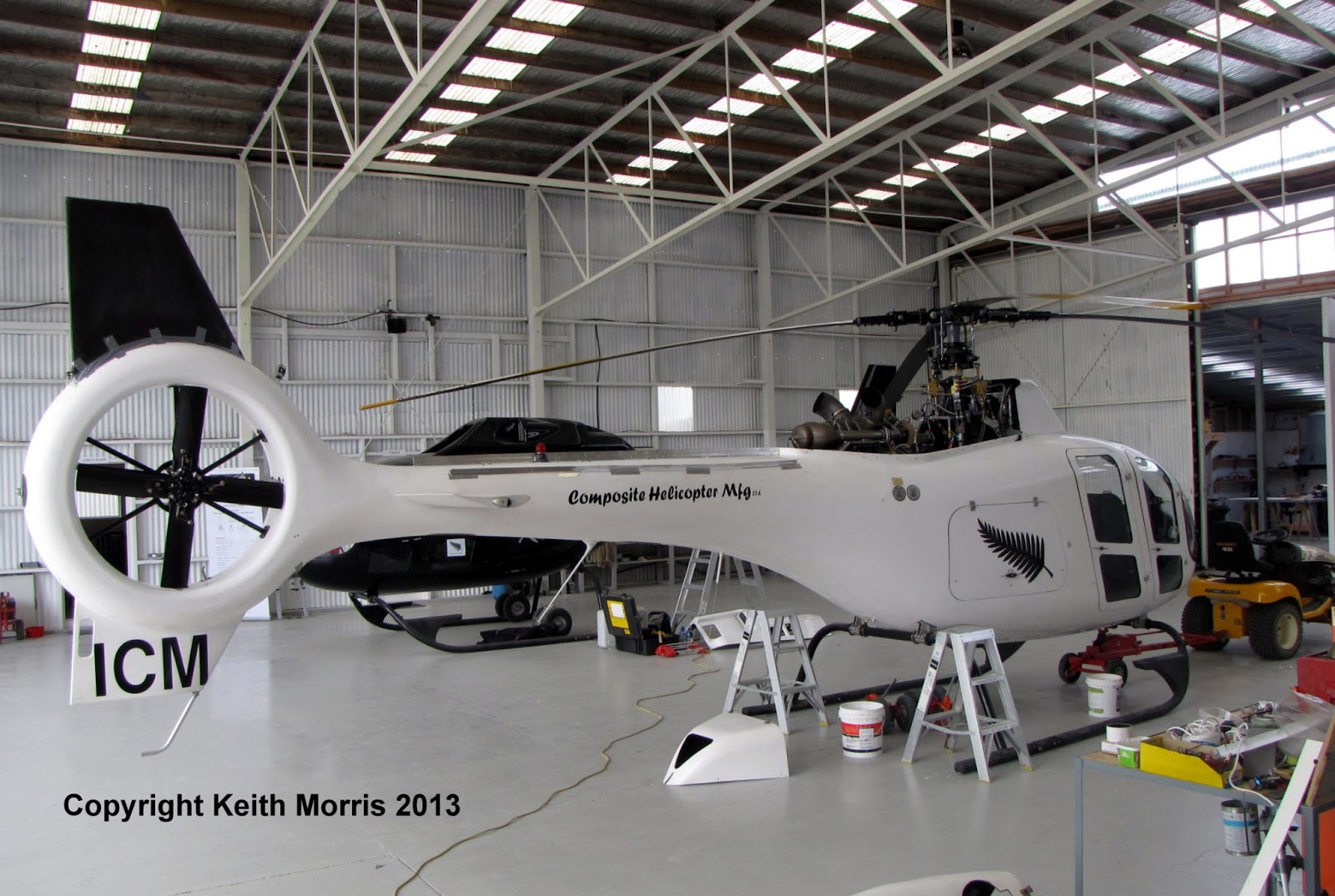NZ Civil Aircraft: Visit to Composite Helicopters at North Shore Today ...