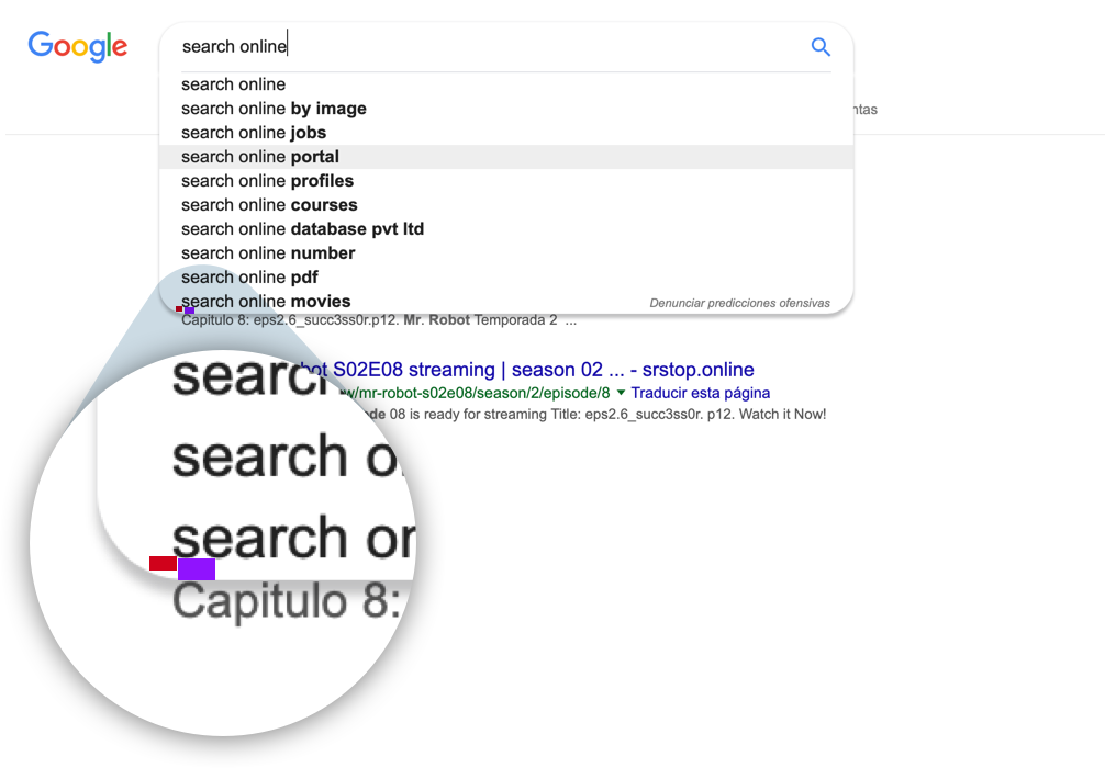New Google Search bar