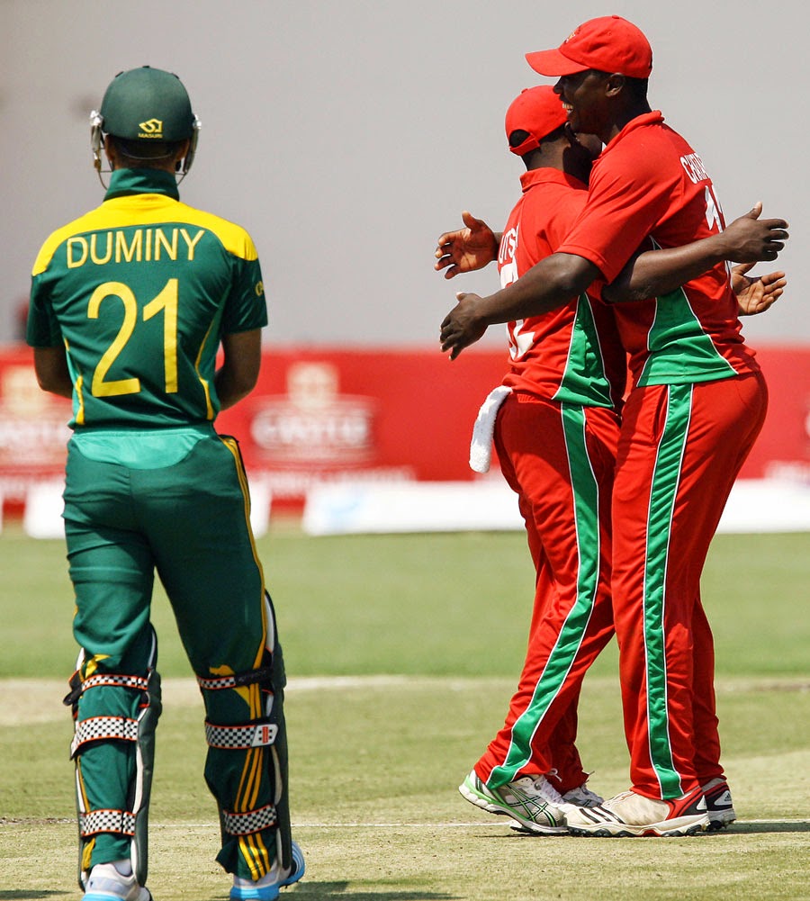 Zimbabwe tri-series, 6th Match - Zimbabwe v South Africa, Harare ...
