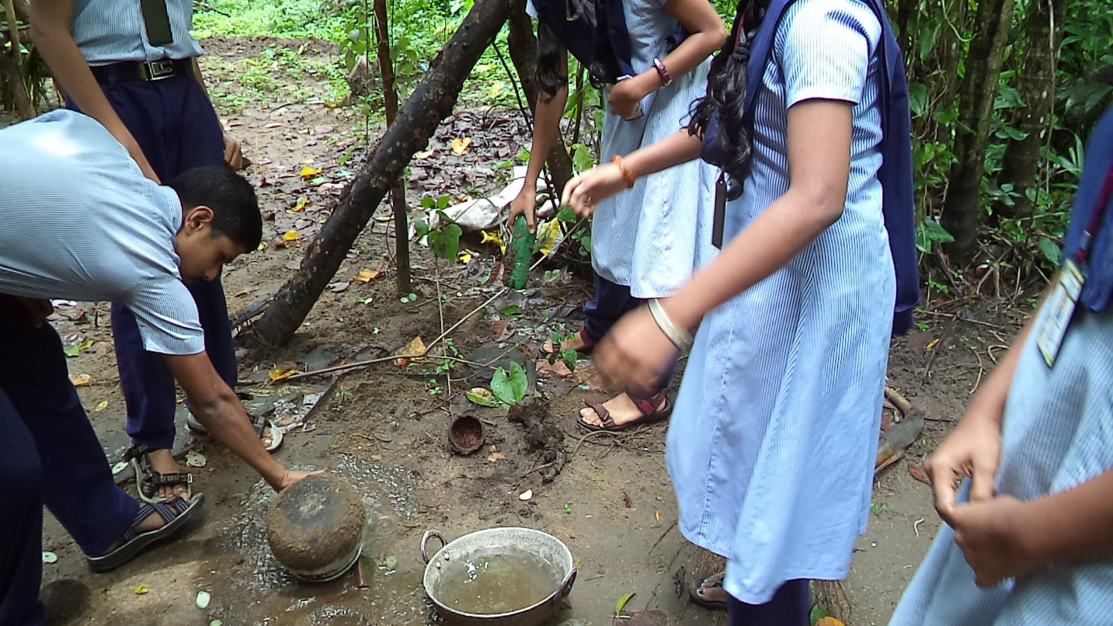 VCSHSS NSS: Clean India Healthy India