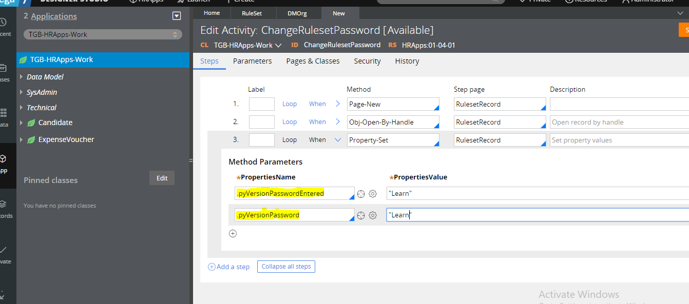 Pega Learnings: 2018