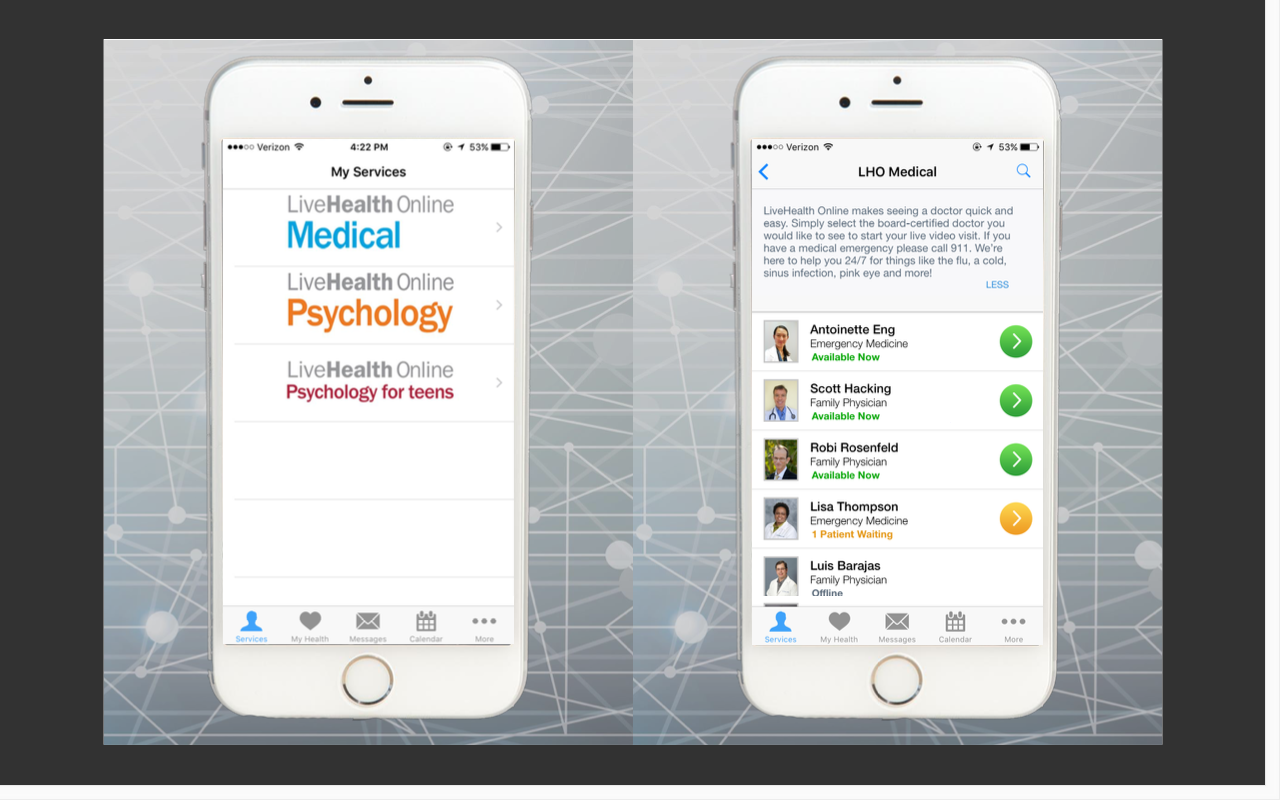 Sponsored Telemedicine LiveHealth Online Campaign - Momma4Life