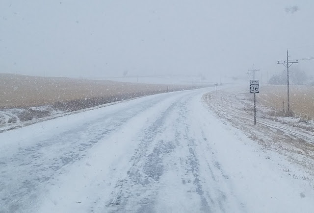 Kansas Transportation: Winter weather recap: Mid-week snow storm photos