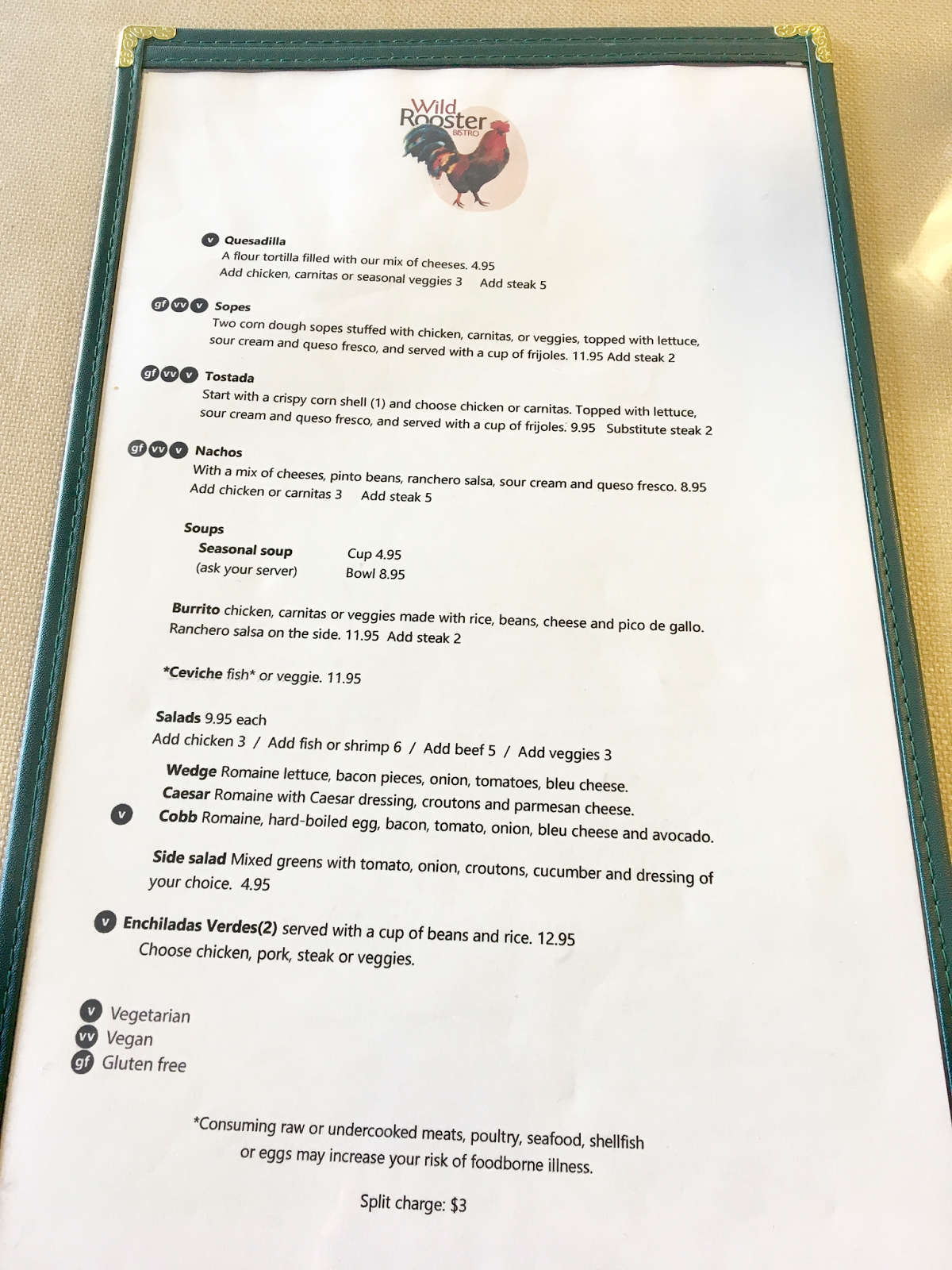 Sacramento Vegan: Wild Rooster Bistro