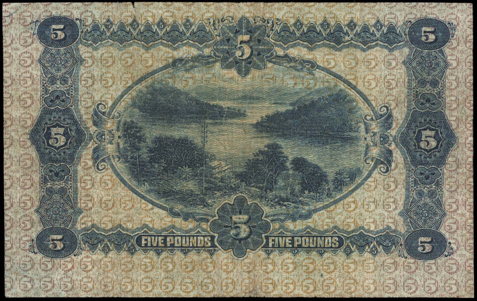 Australian Five Pound note 1918|World Banknotes & Coins Pictures | Old ...