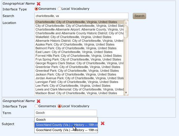 XForms for Archives: Towards georeferencing archival collections