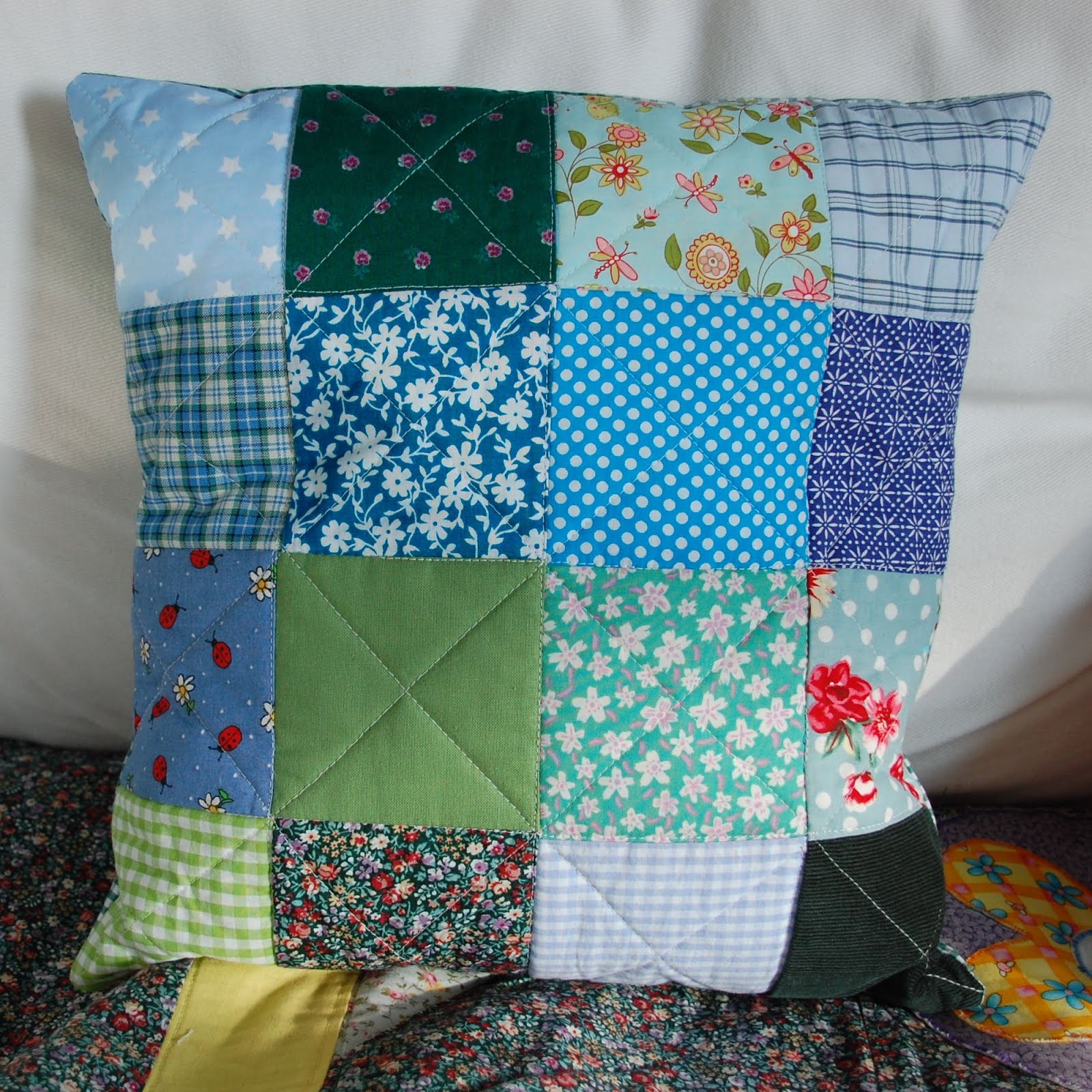 seemownay: Patchworkkissen