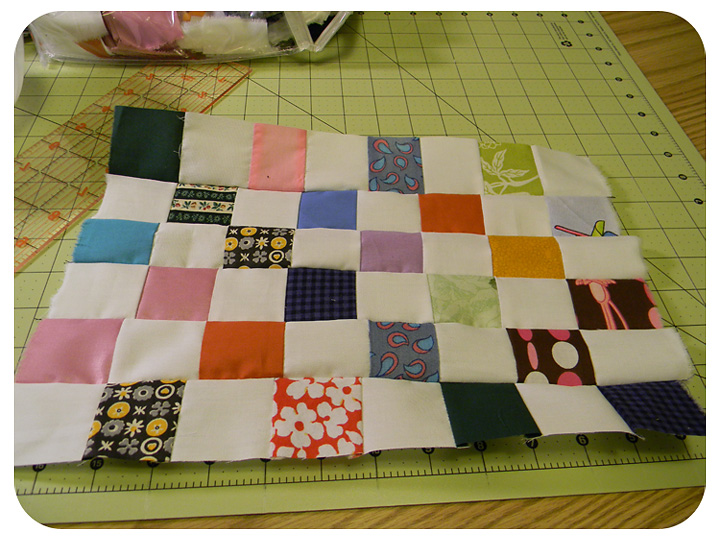 Scrappy Strip Patchwork Quilt Block Tutorial | Bull Rock Barn and Home