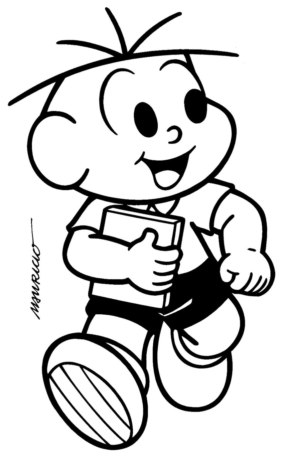 Coleção de Desenhos da Turma da Mônica para Colorir - Desenhos Para Colorir