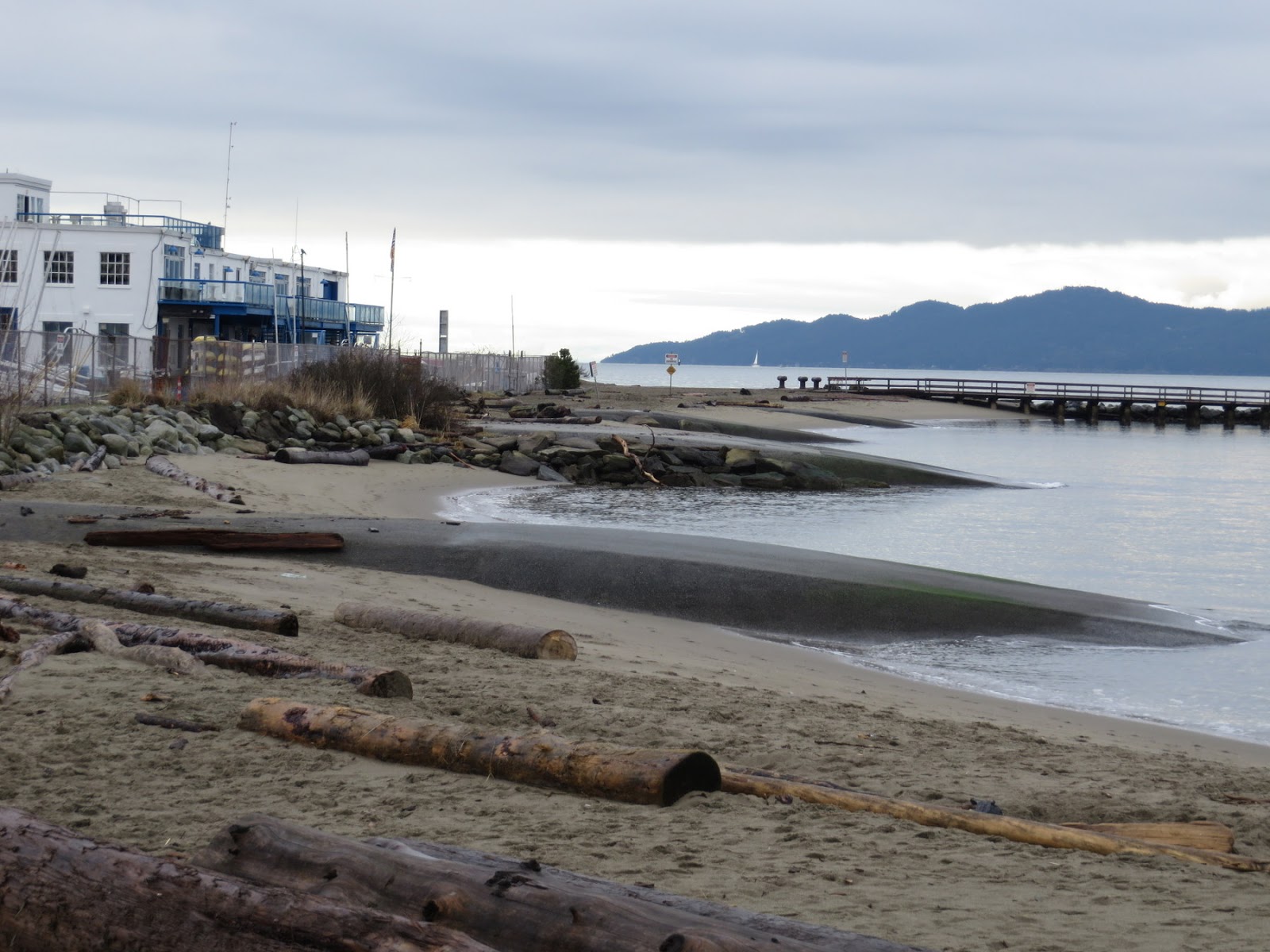 Gravel Beach: Jericho Beach