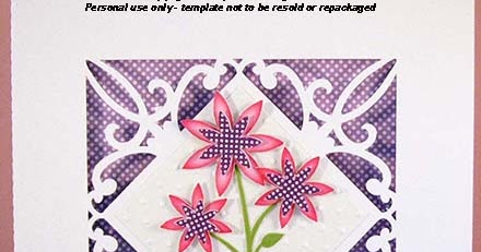 Shirley's Cards: Freebie Scroll Frame Card